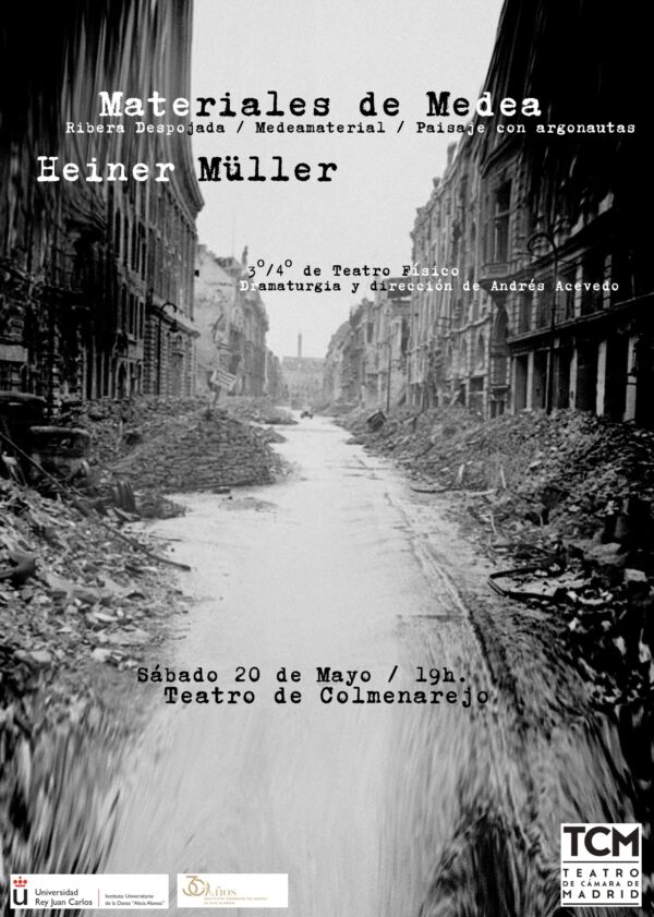 MADRID CHAMBER THEATER presents MEDEA MATERIALS. – "Alicia Alonso ...